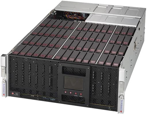 Supermicro Top-Loading SuperStorage 6049P-E1CR60L+ | ServerDataWorks.com